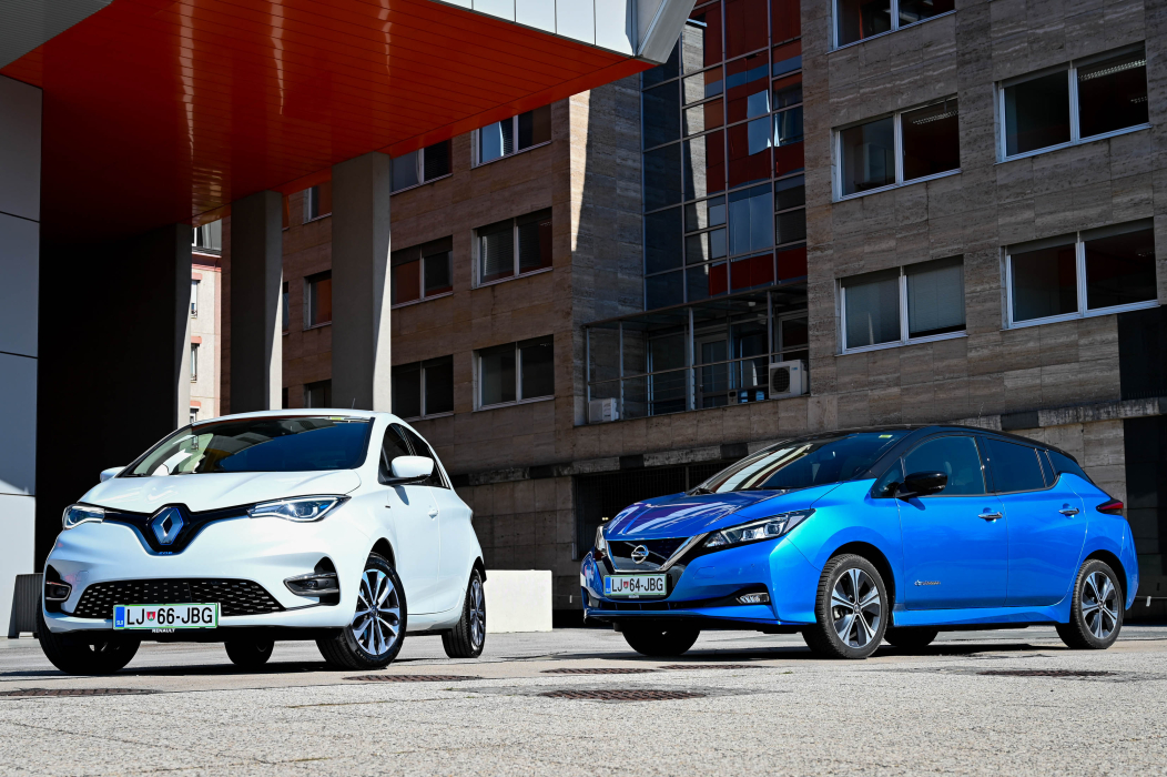 Primerjamo: Renault zoe edition one R135 L in nissan leaf e+ tekna | AMZS