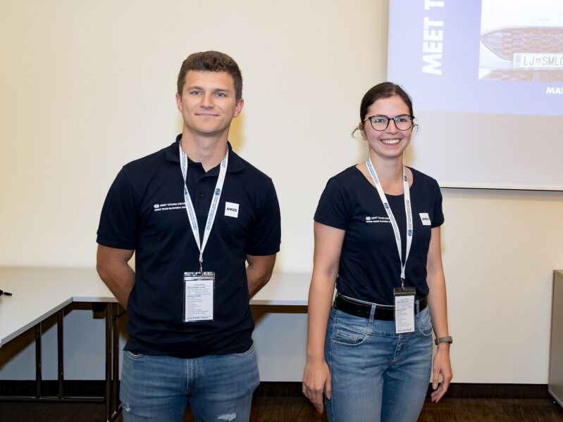 Ana in Matic na tekmovanju Best Young Driver | AMZS