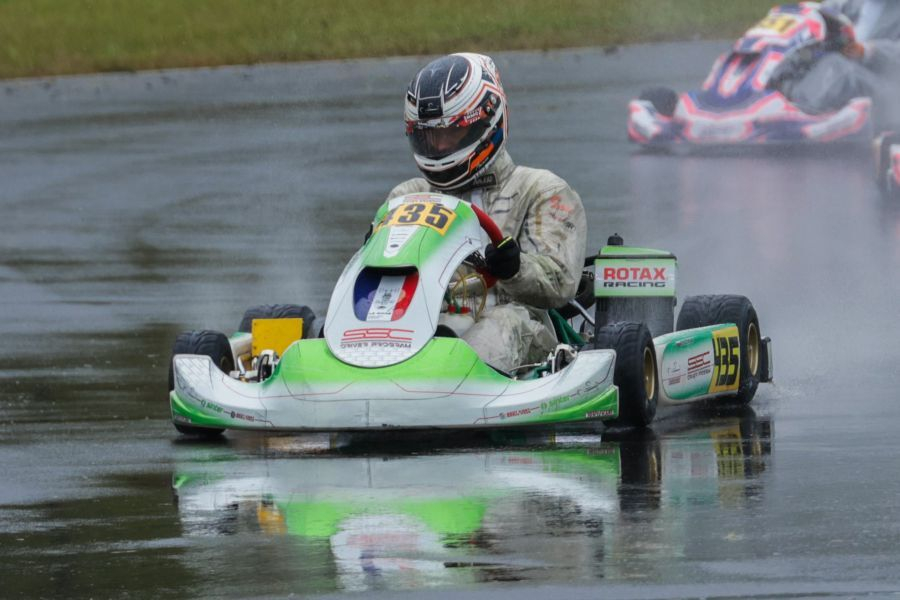 Xen de Ruwe zmagovalec finalne dirke Rotax Grand Finals 2024 v razredu ...